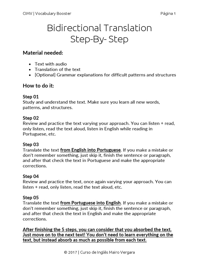 PDF Bidirectional Translation | PDF