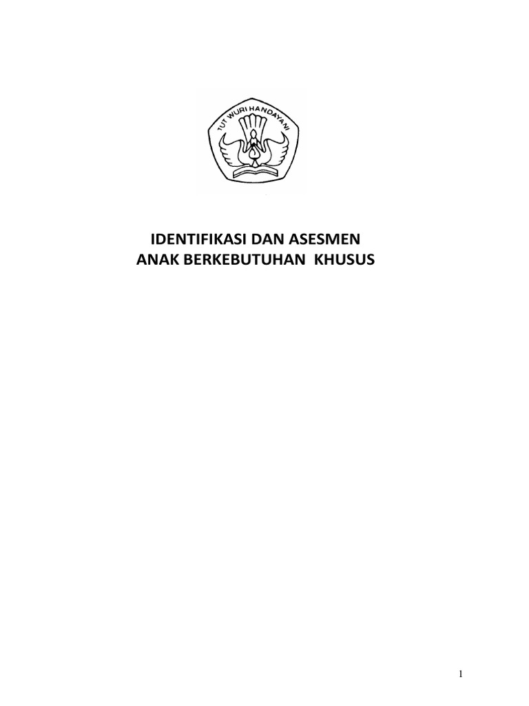 Identifikasi Dan Asesmen Abk | PDF