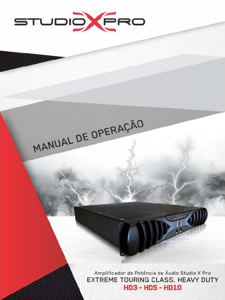 Manual Studio X Pro HD PDF | PDF