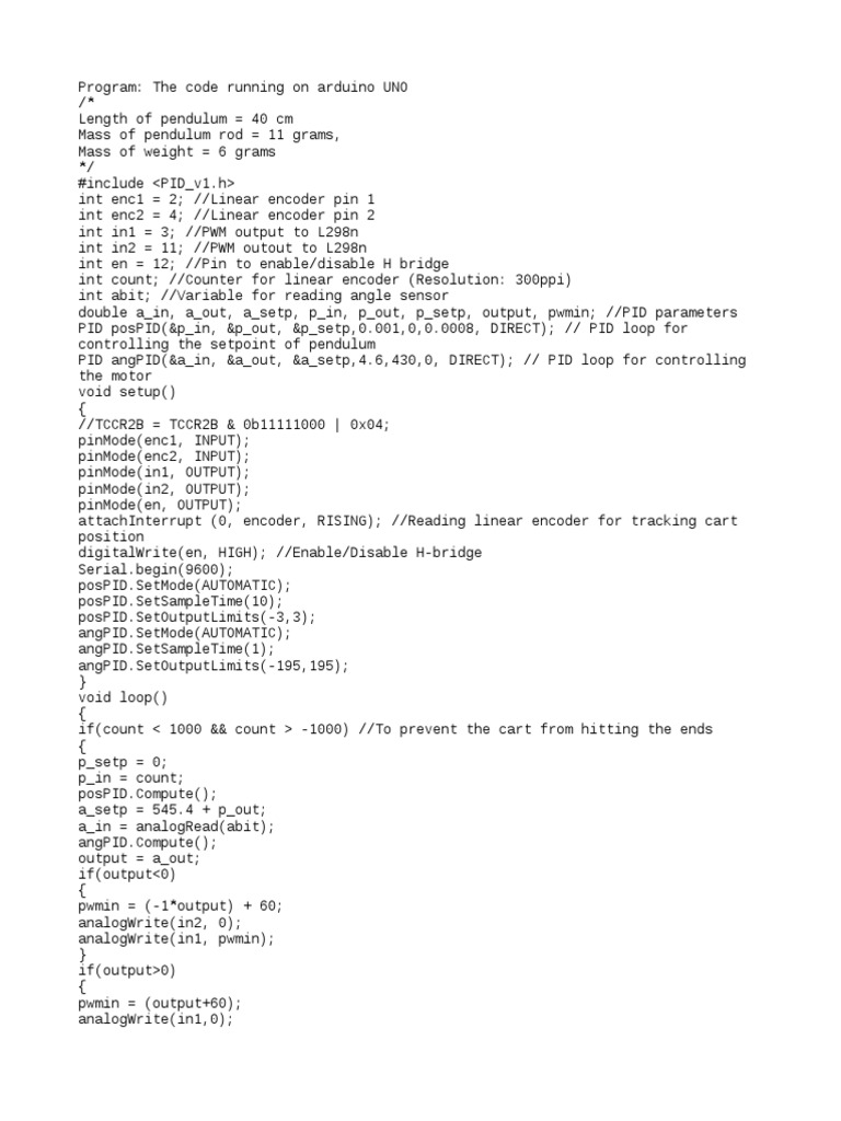 2013 Arduino PID Lab 0 | PDF