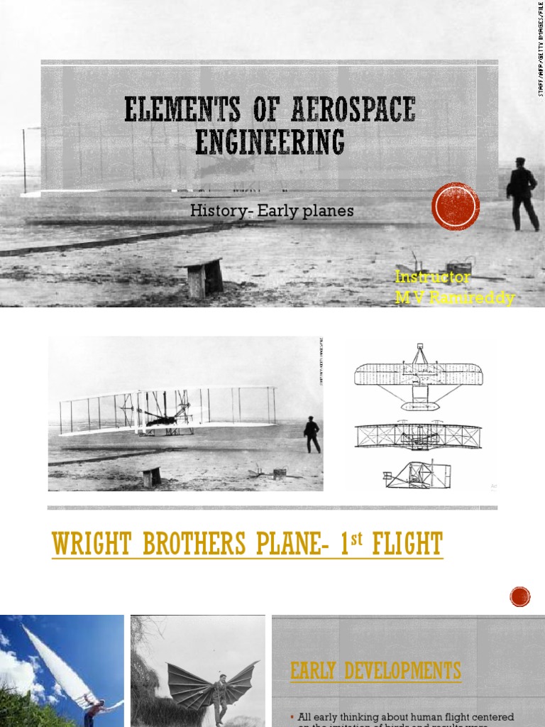 History of Airplanes, Classification and Fuction of Ac Parts | PDF ...