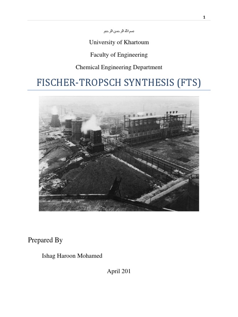 Fischer-Tropsch Sysnthesis | PDF | Fossil Fuels | Chemical Substances