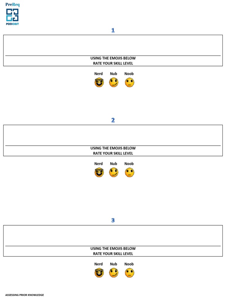 CF2 PreReq PodCast Template | PDF