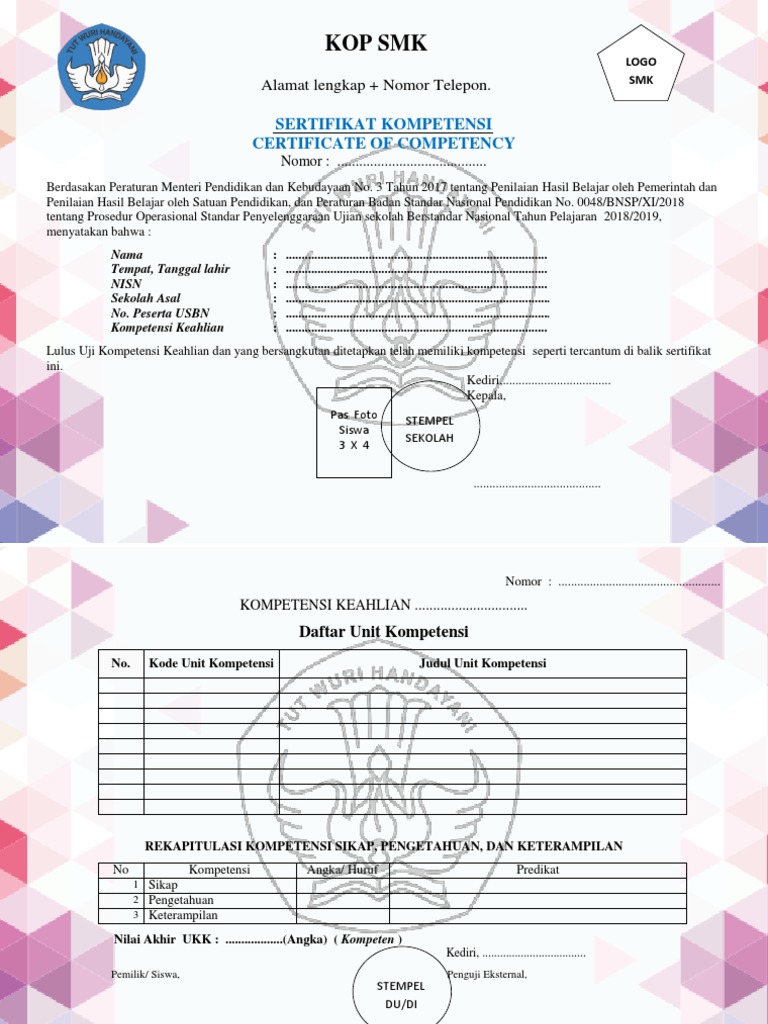 Sertifikat Tanpa Logo Dudi | PDF