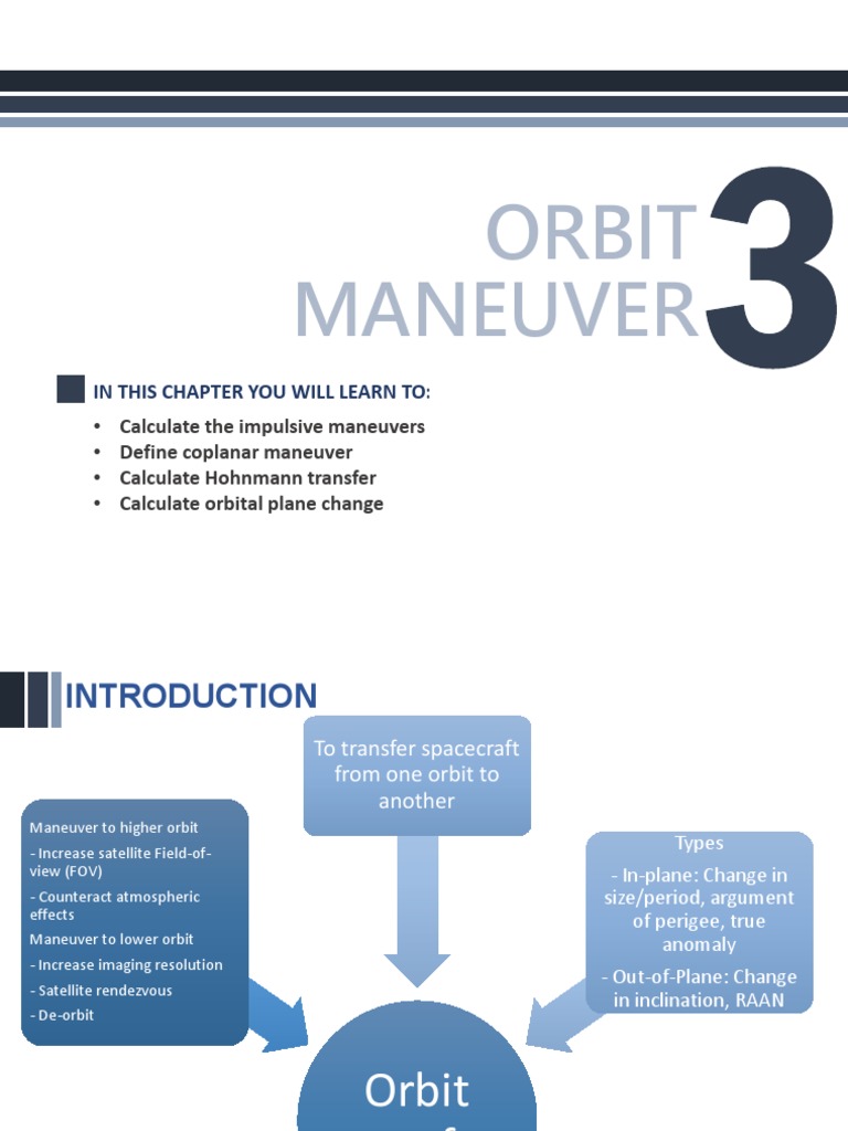 Orbital Maneuvers and Hohmann Transfers | PDF | Orbital Maneuver ...