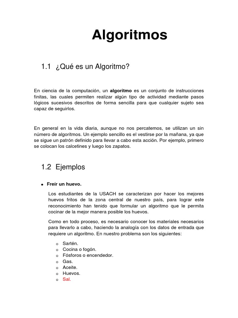 Algoritmos | PDF | Algoritmos | Science