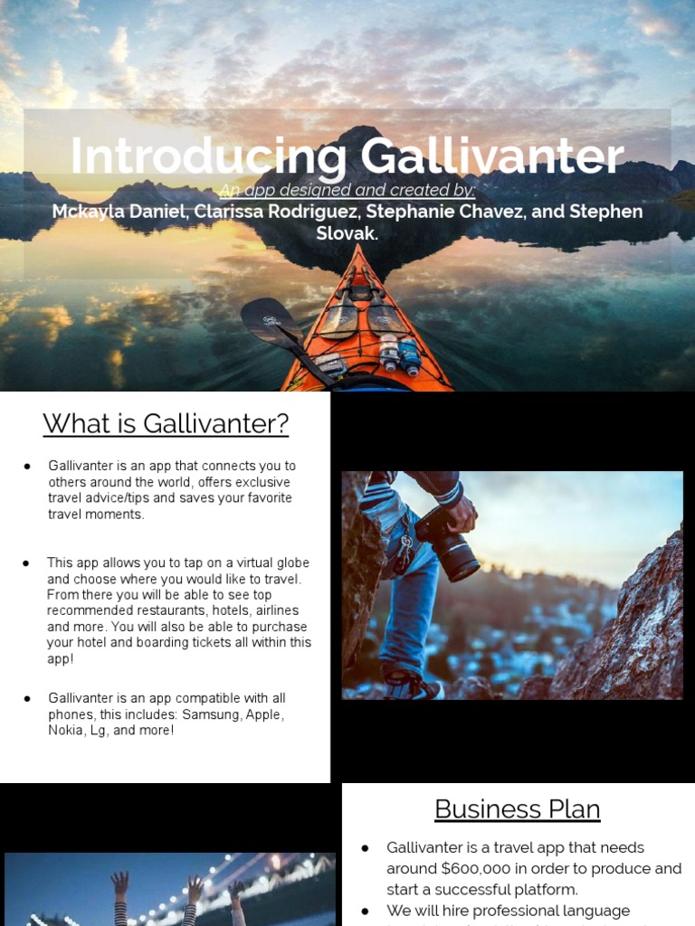 Shark Tank Business Project | PDF | Travel Agency | Mobile App