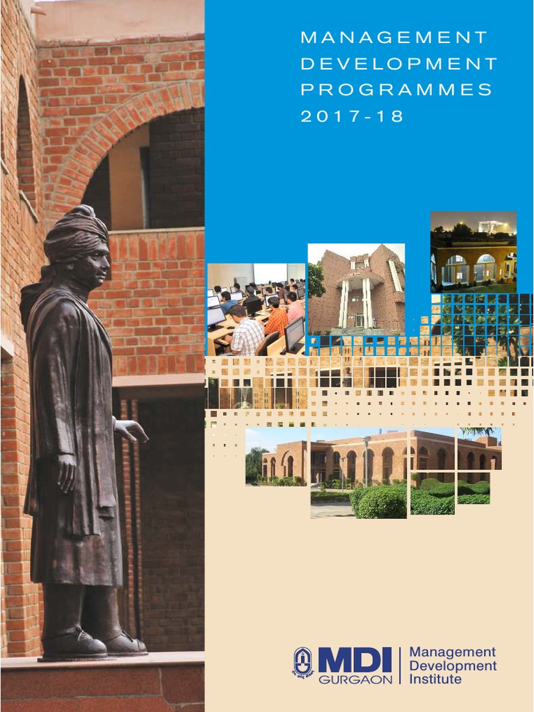 Management Development Programmes 2 0 1 7 - 1 8 | PDF | Human Resource ...