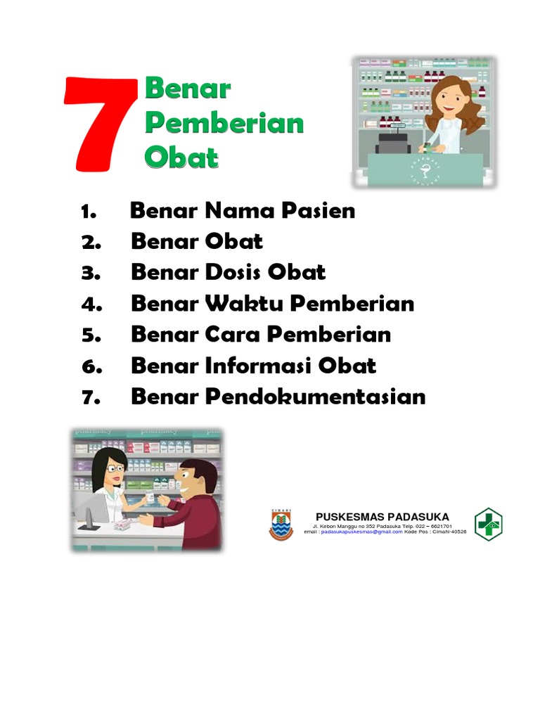 7 Prinsip Pemberian Obat yang Benar | PDF | Pengembangan Diri