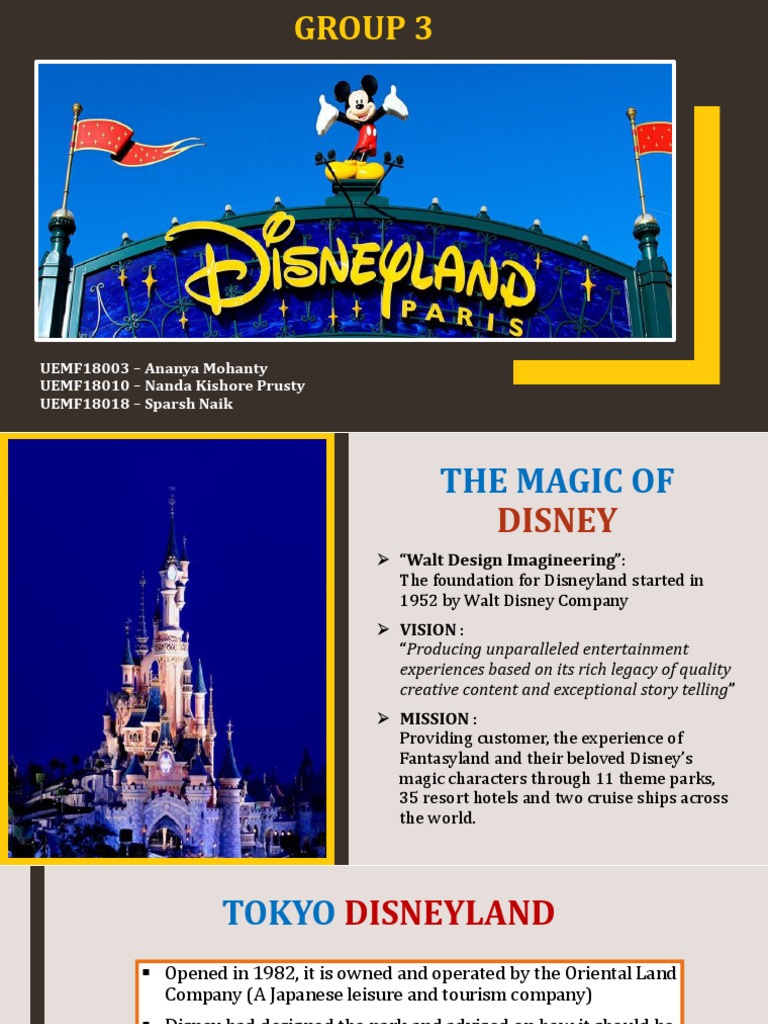 Disneyland Paris Matrix | PDF | Disneyland | The Walt Disney Company