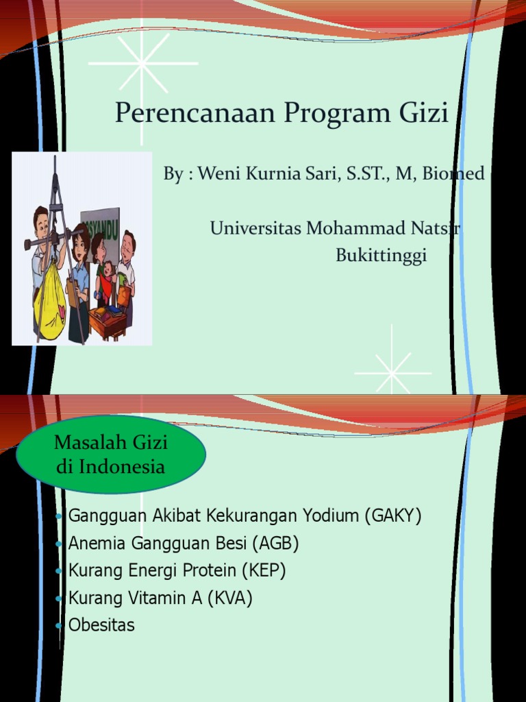 Perencanaan Program Gizi | PDF