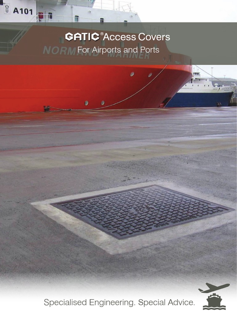 Gatic Pit Lids for F900 Load Areas | PDF | Airport