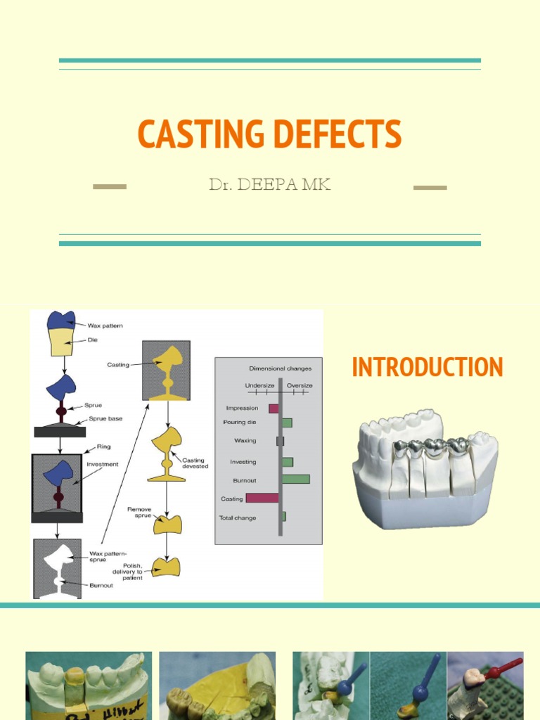 Dental Casting Defect | PDF