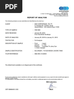 Water Test Report | PDF | Drinking Water | Laboratories