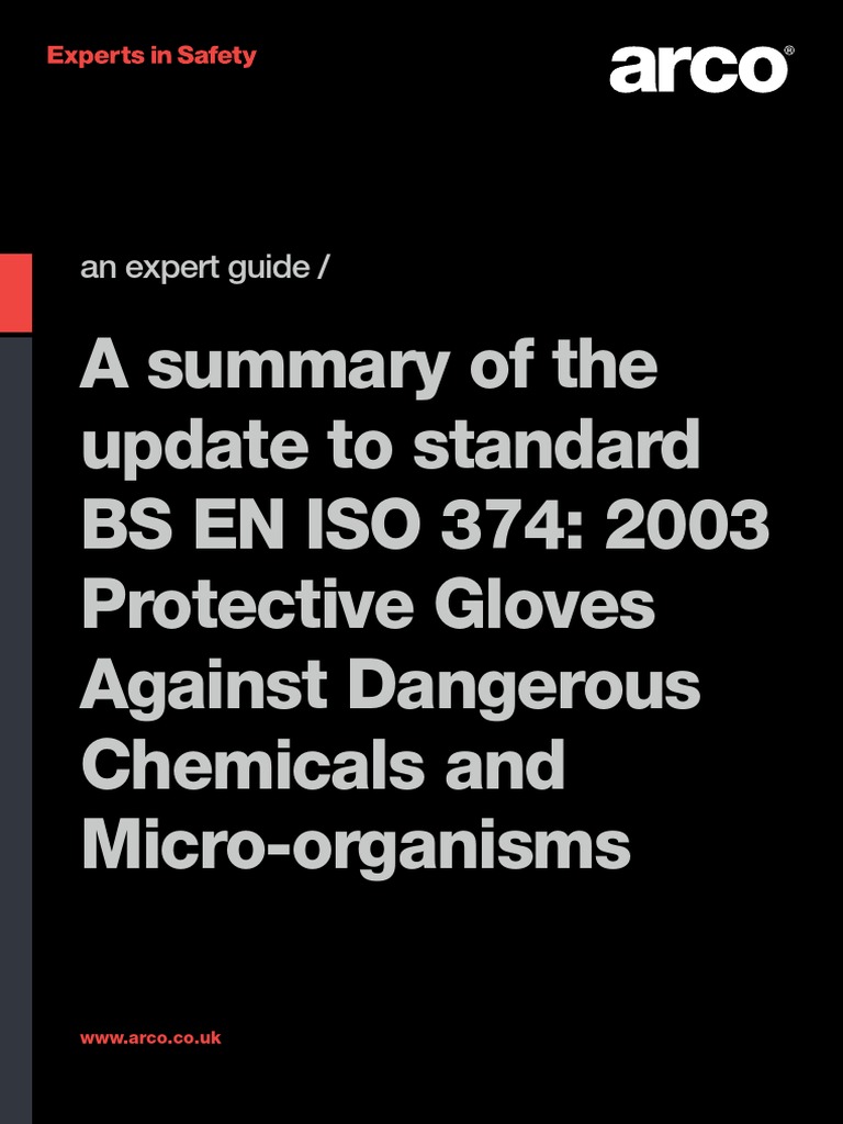 En378 Protective Gloves | PDF | Acid | Personal Protective Equipment