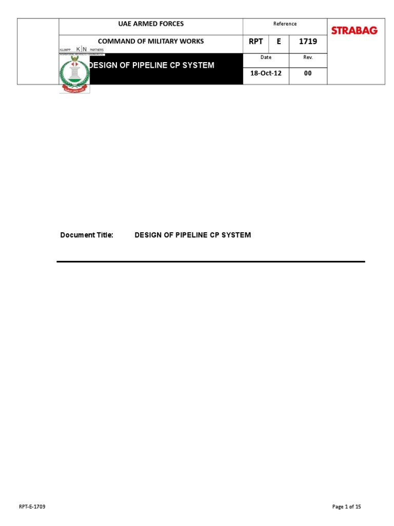 Design of Pipeline CP System | PDF | Rectifier | Direct Current
