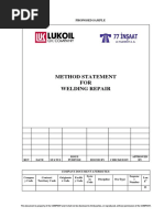 Repair and Buttering Procedure | PDF | Nondestructive Testing | Welding