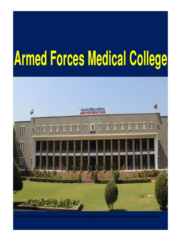 Afmc Manual | PDF | Doctor Of Medicine | Medical School