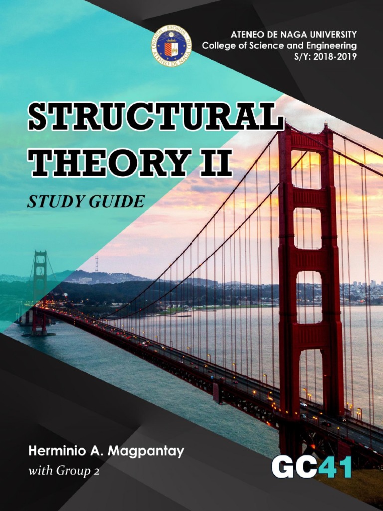 Structural Theory Ii Study Guide Group 2 GC41 PDF | PDF | Bending | Beam (Structure)