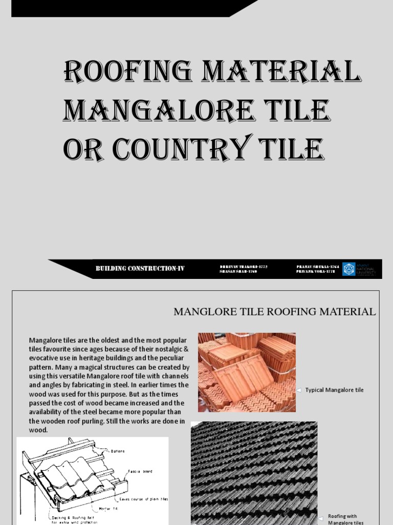 Mangalore Tile Ppt-converted