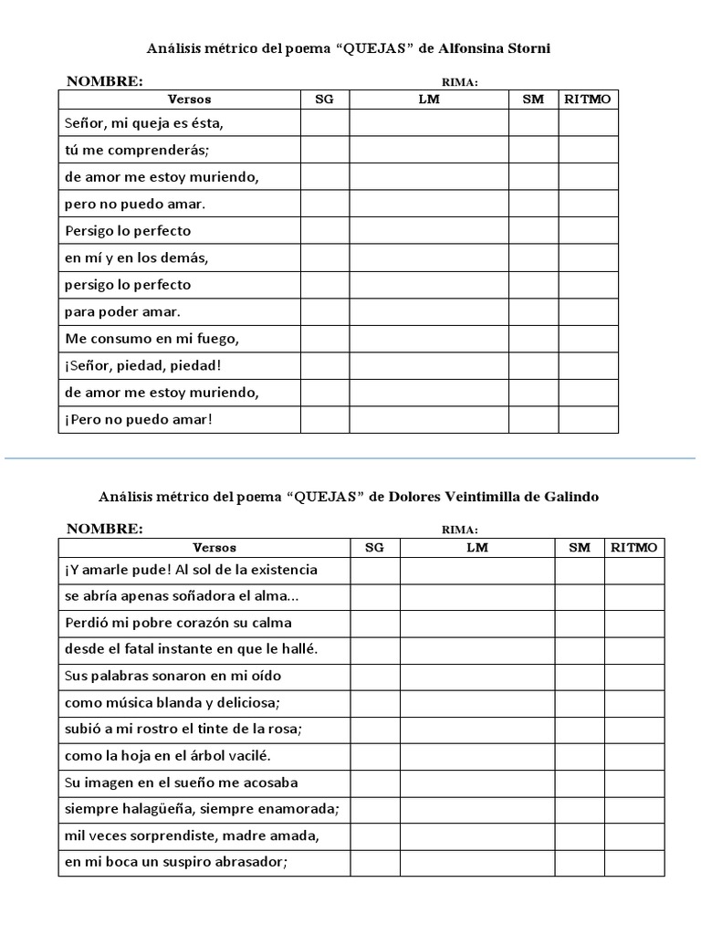 Analisis Poema | PDF | Poesía