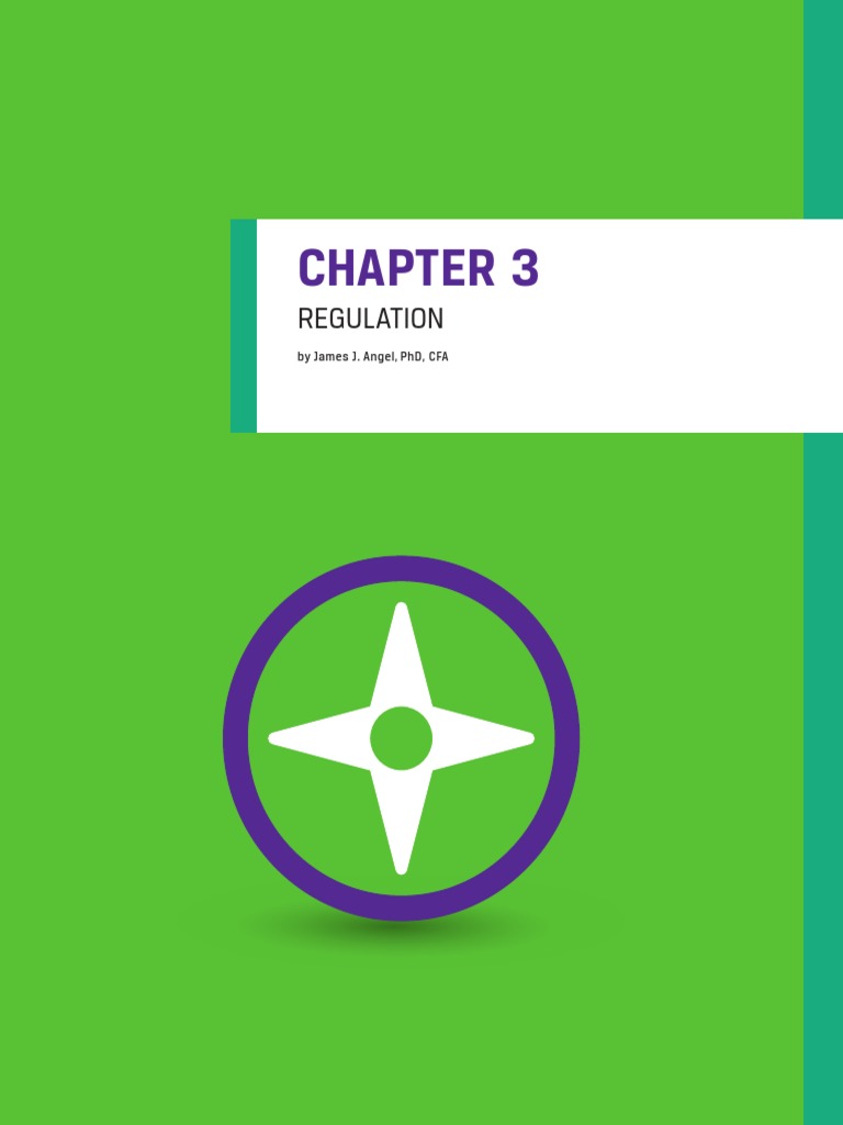 Regulation: by James J. Angel, PHD, Cfa | PDF | Insider Trading ...