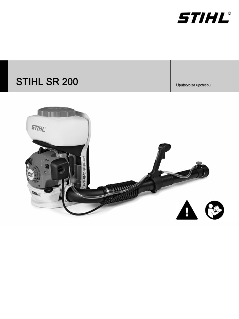 Stihl SR 200 | PDF