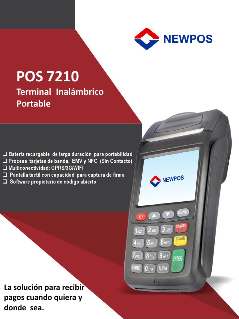 NewPOS 7210 Teleservices 04-2019-1 VF3 | PDF