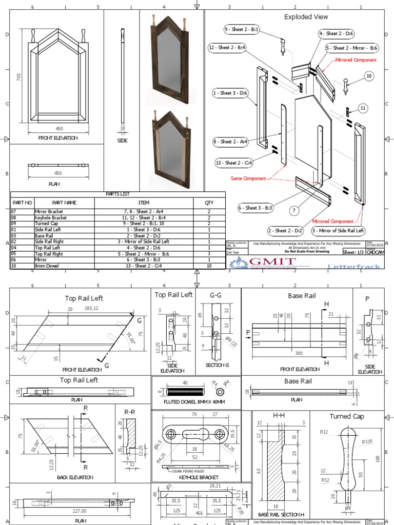 Mirror 2 Drawing | PDF | Nature