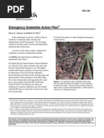 Snake Awareness Toolbox Talk | PDF