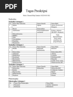 Daftar Obat dengan Prekursor | PDF