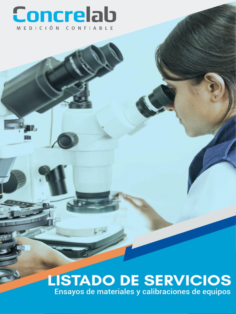 Listado de Servicios Concrelab | PDF | Hormigón | Acero