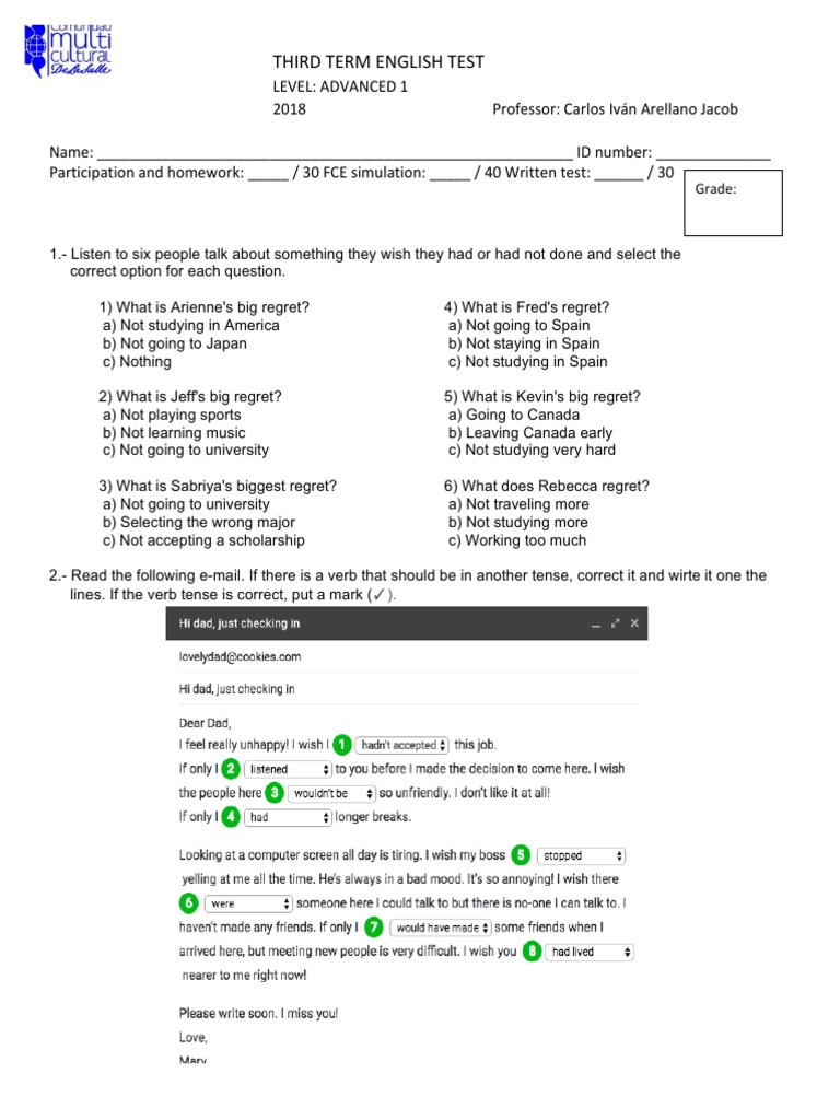 Advanced English Test Overview | PDF | Aviation | Aircraft