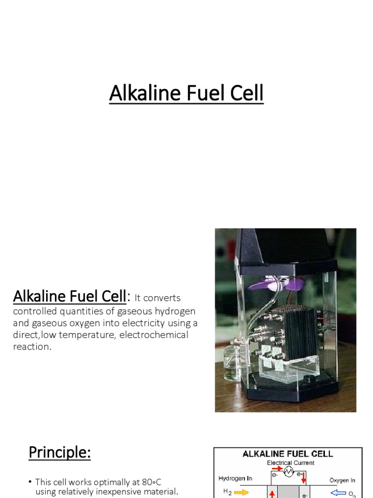 Alkaline Fuel Cells Explained | PDF | Fuel Cell | Anode