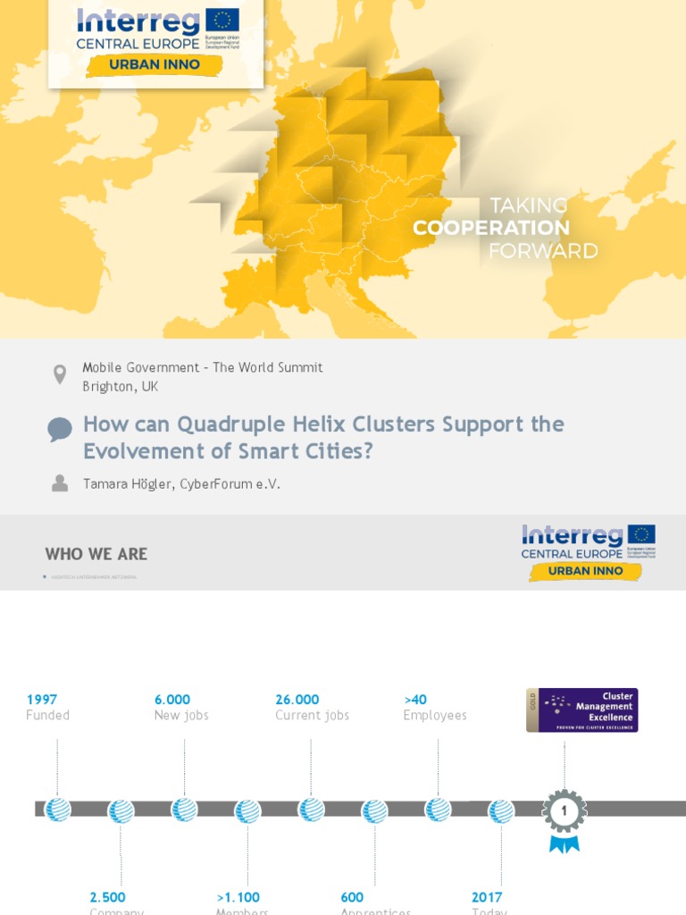 How Can Quadruple Helix Clusters Support The Evolvement of Smart Cities? | PDF | Innovation ...
