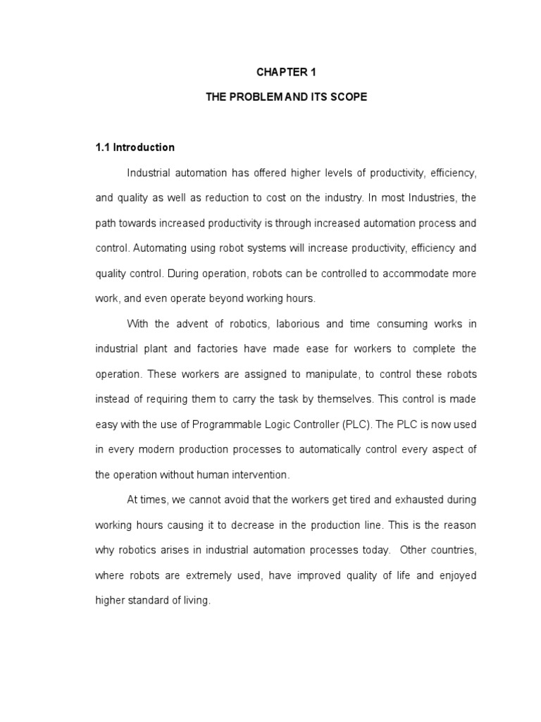 Robotic Arm | Download Free PDF | Programmable Logic Controller ...