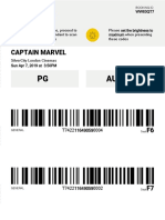 AMC e-Ticket and Gift Card Redemption | PDF | Ticket (Admission) | Payments