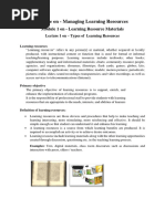 Physical Resources Management | PDF | Schools | Classroom