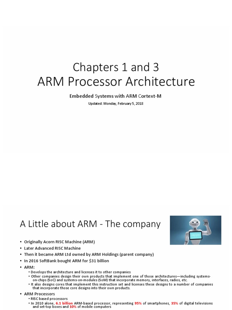 Arm Based Microcontroller | PDF | Arm Architecture | System On A Chip