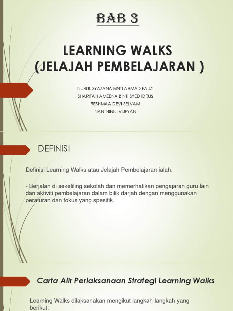 Learning Walks | PDF