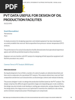Pvtsim Tutorial: How To Generate A Complete PVT Study | PDF | Petroleum ...