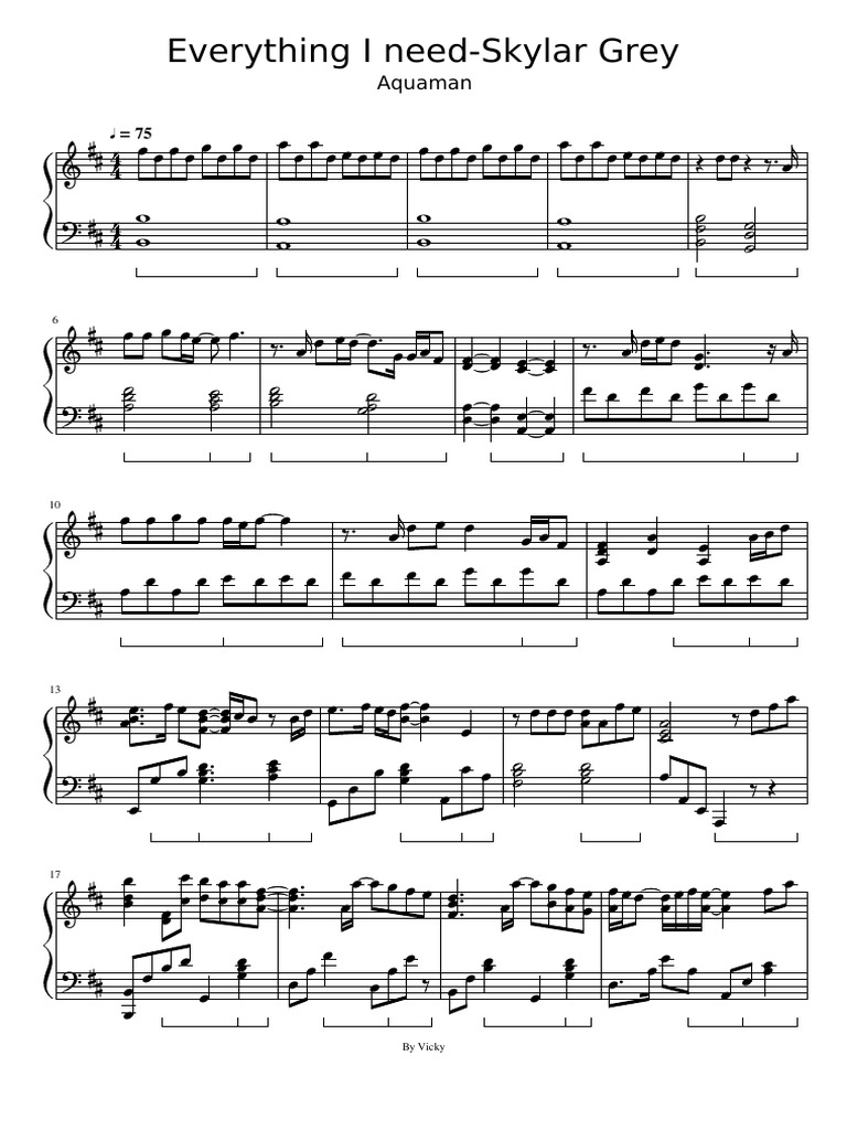 Everything I Need | PDF