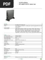 Product Data Sheet: APC Smart-UPS 3000VA USB & Serial 120V | PDF ...