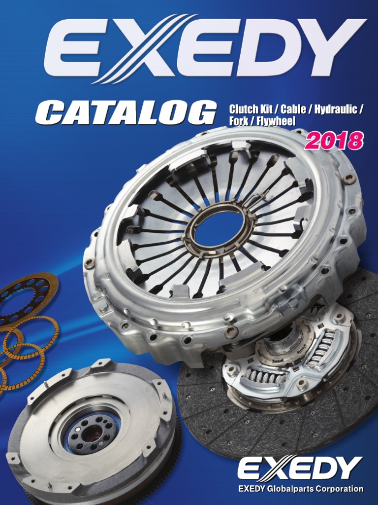 EXEDY 2018 OE Catalog - Web Booklet PDF | PDF | Trademark | Clutch