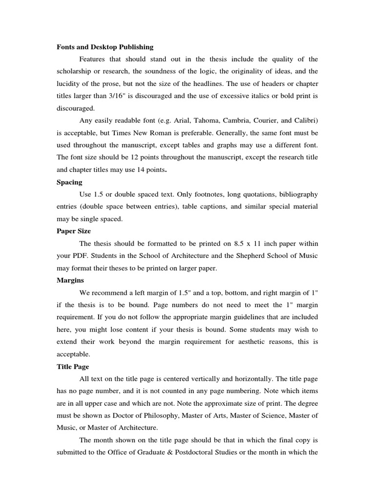 Format of The Research | PDF | Thesis | Postgraduate Education