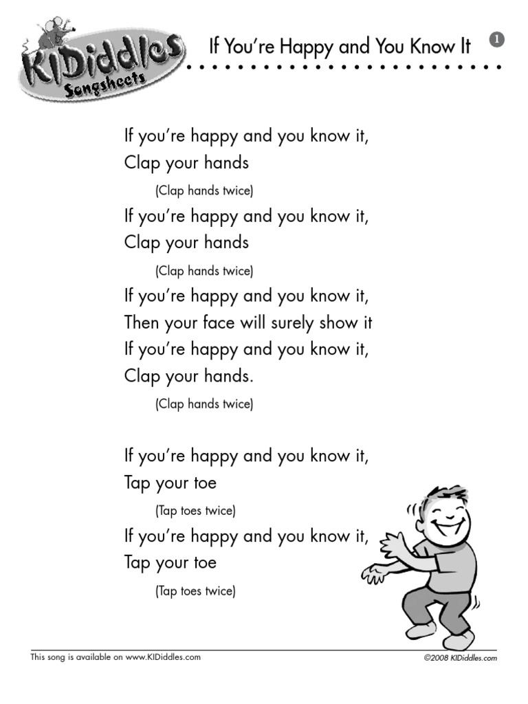 If You're Happy and You Know It | PDF | American Music Articles Needing ...
