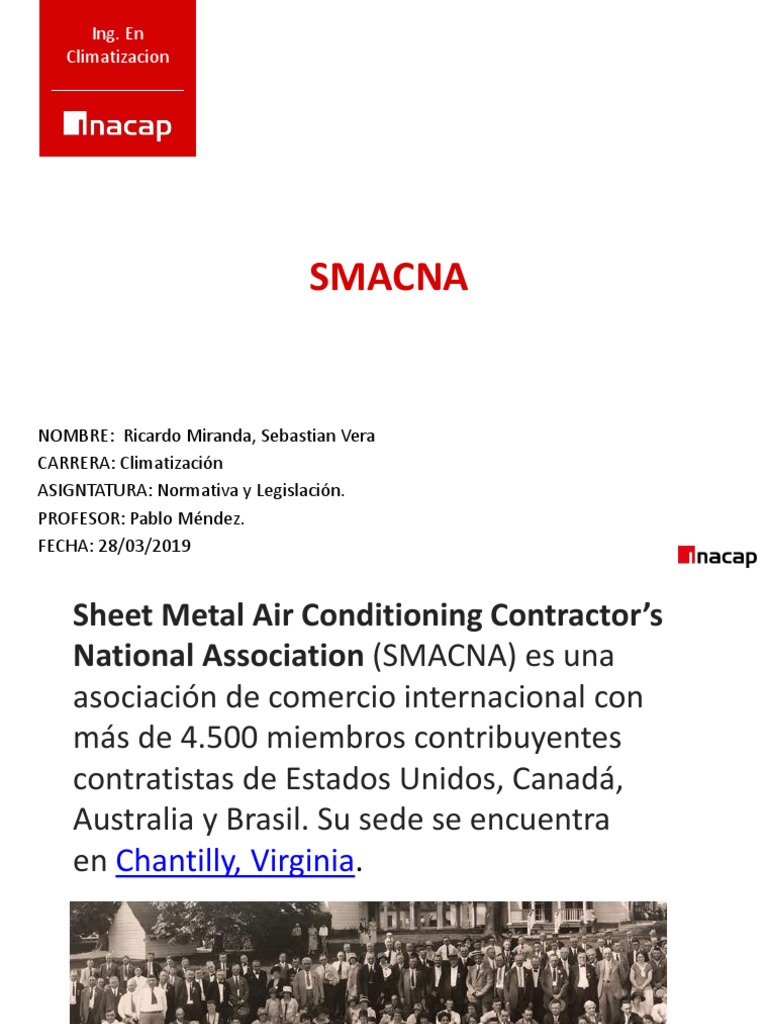 Norma Smacna | PDF | Hvac | Ingeniería de Edificación