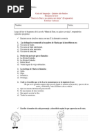 Cuestionario Plan Lector Secreto de La Caverna | PDF