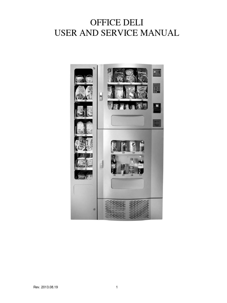 Antares 3 Combo Vending Machine Manual | PDF | Fahrenheit | Celsius