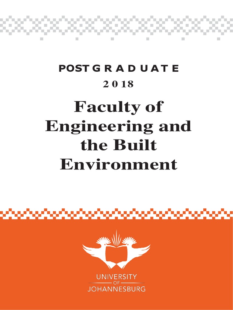 UJ Postgraduate Yearbook 2018 | PDF | Academic Degree | Postgraduate ...